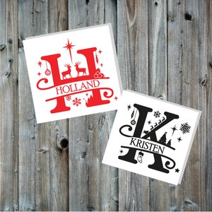 Split Letter Etsy