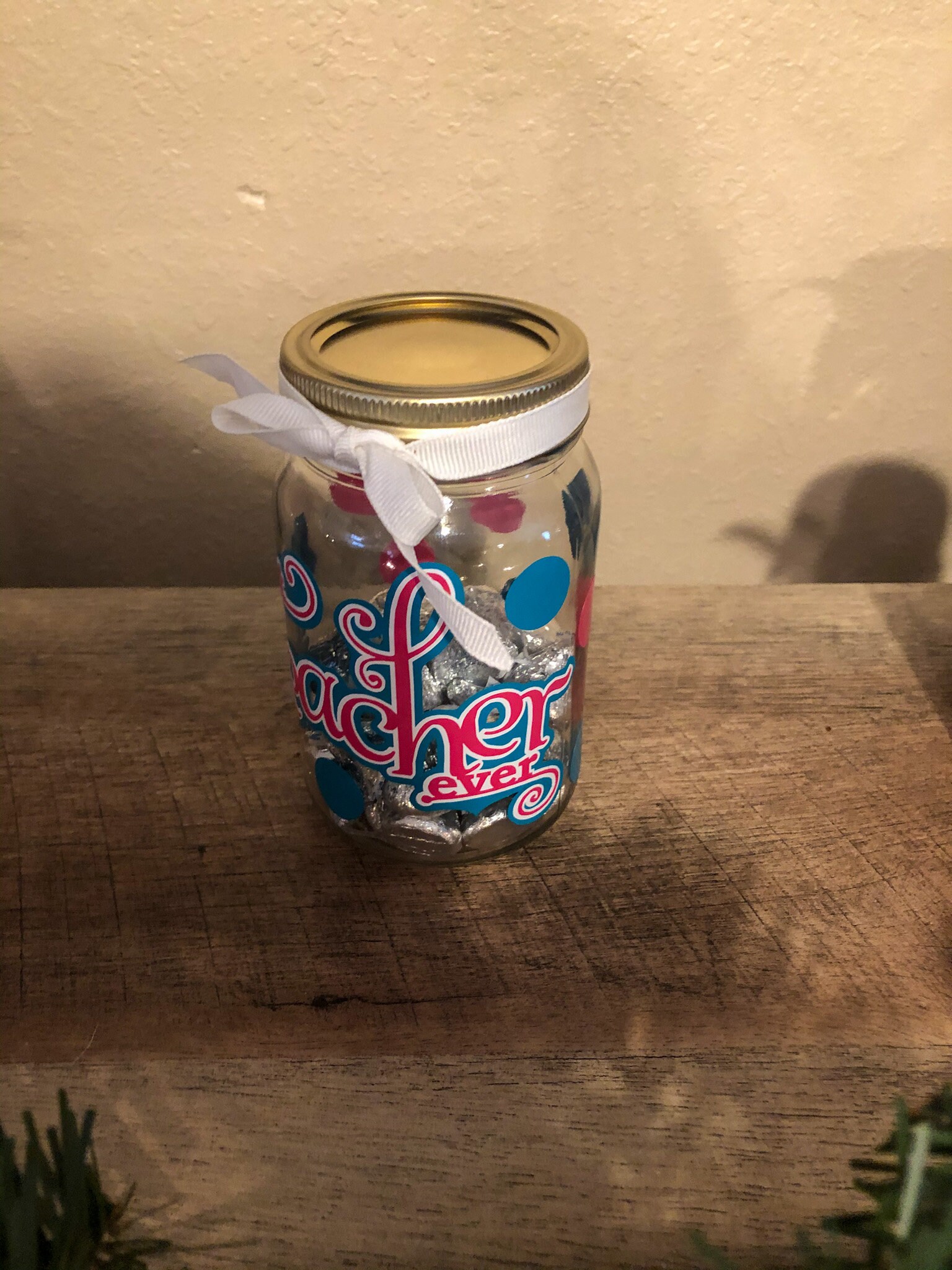 Teacher Candy Jar Teacher Gift | Etsy