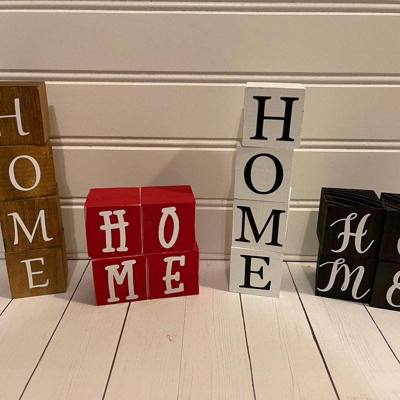 Home Blocks - Etsy