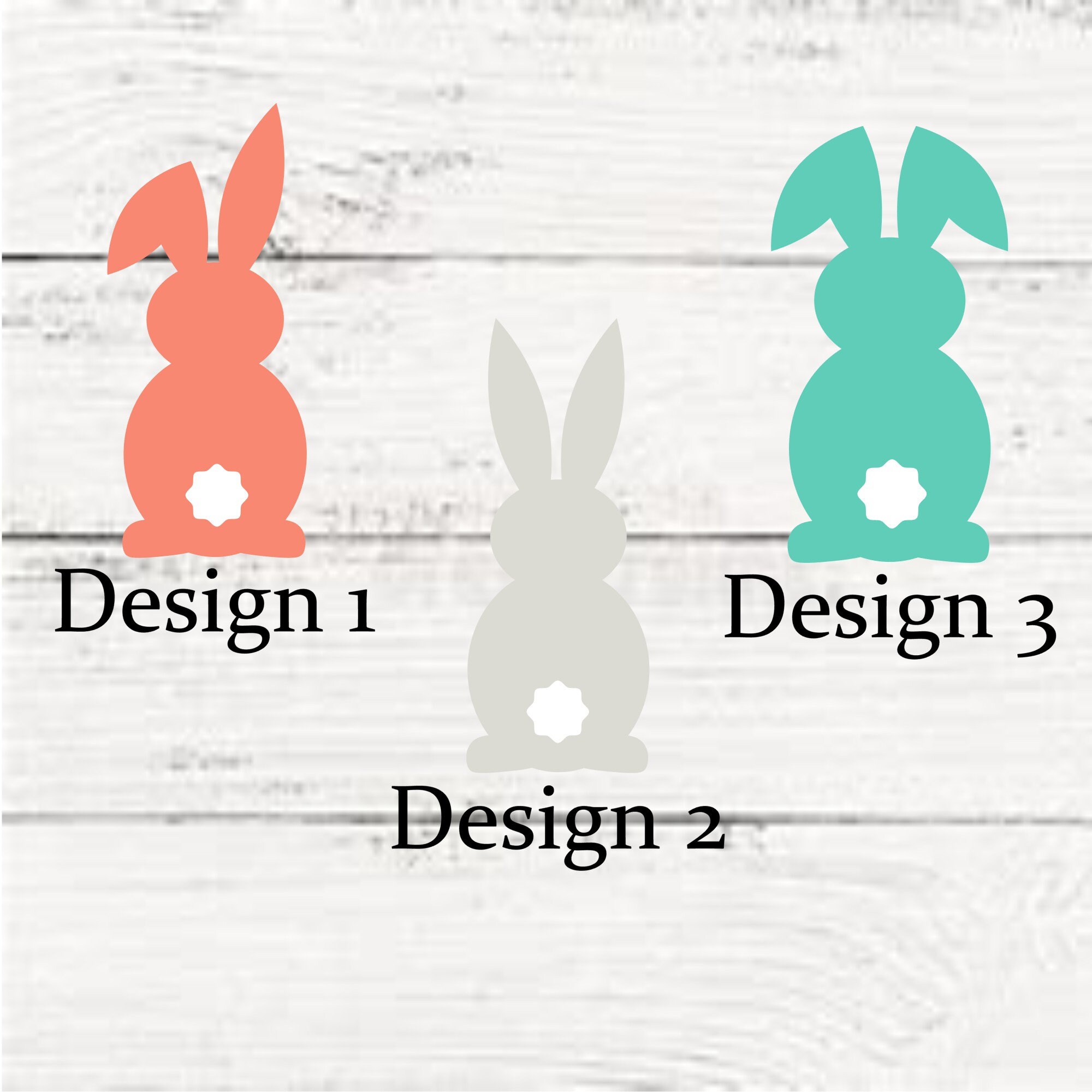 Easter Decal Custom Easter Bunny Decal Easter Basket Decal | Etsy