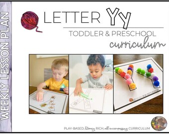 Toddler School Curriculum Bundle 26 Weeks A to Z Letter of the Week Tot ...