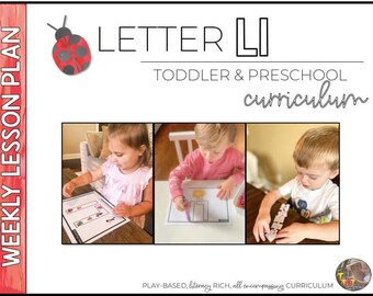 Letters M-S Toddler Curriculum Bundle Tot School Curriculum Toddler ...
