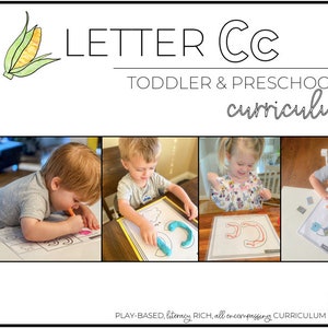 Toddler & Preschool Curriculum Alphabet Letters A-Z BUNDLE Tot School ...