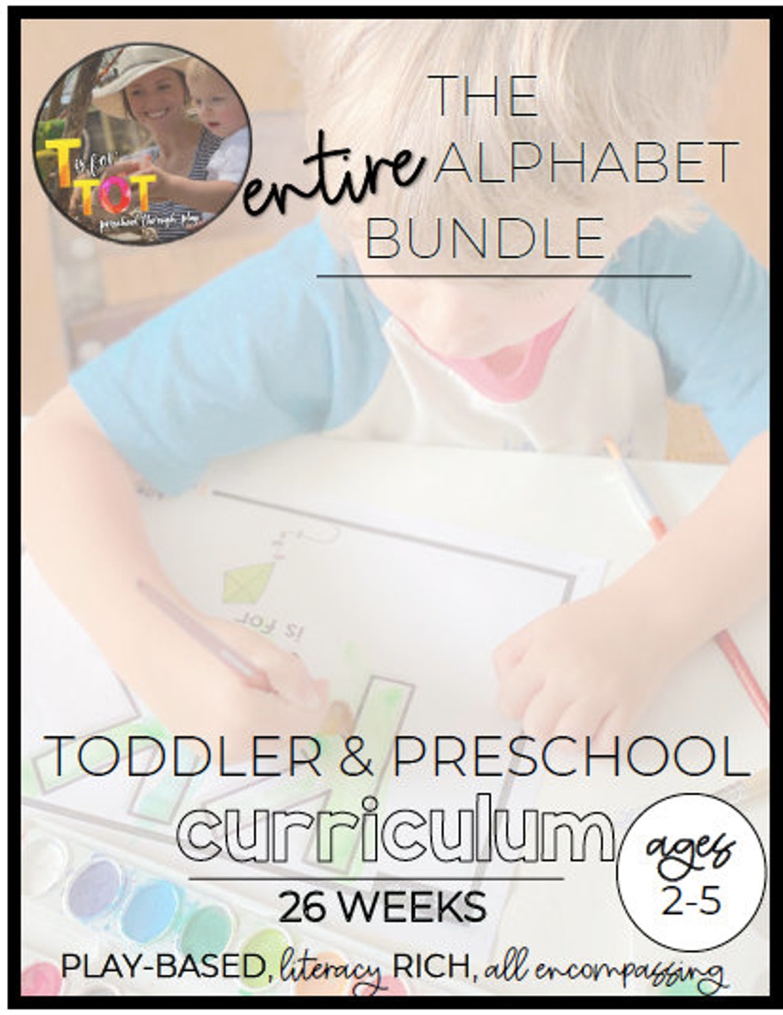 Toddler & Preschool Curriculum Alphabet Letters A-Z BUNDLE - Etsy