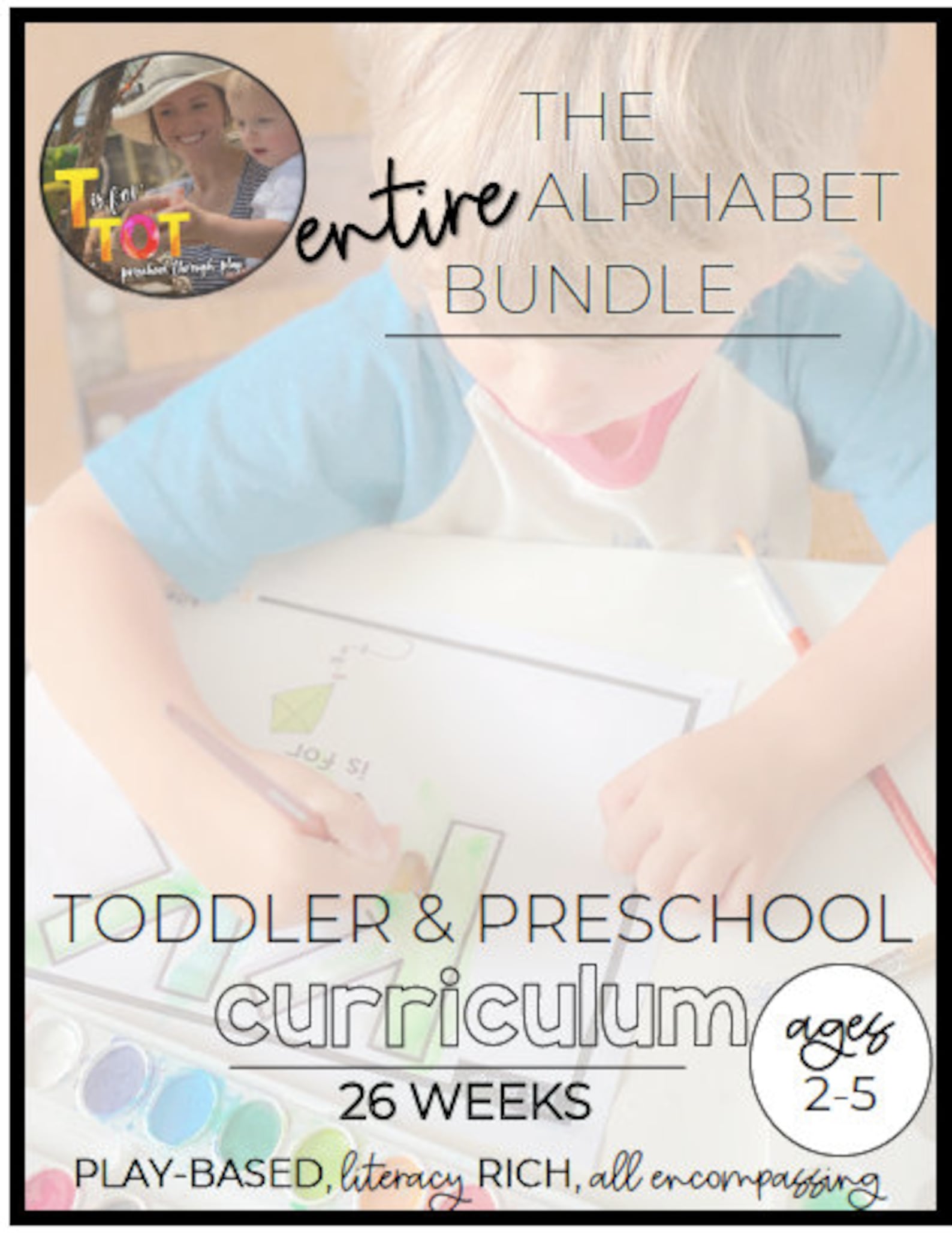 Toddler & Preschool Curriculum Alphabet Letters A-Z BUNDLE - Etsy
