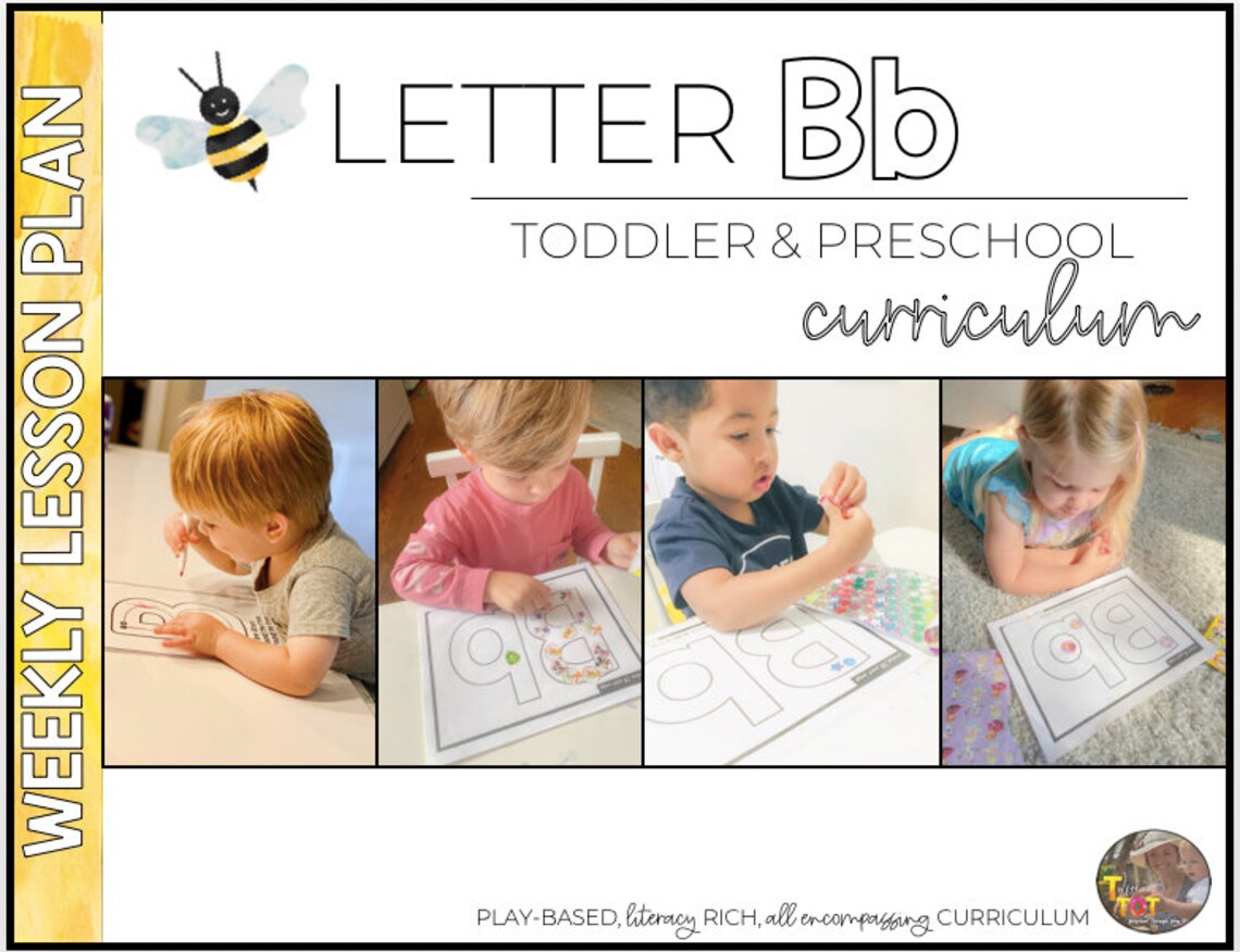 Toddler & Preschool Curriculum Alphabet Letters A-Z BUNDLE - Etsy