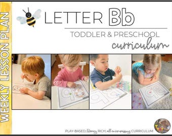 Toddler School Curriculum Bundle 26 Weeks A to Z Letter of the Week Tot ...