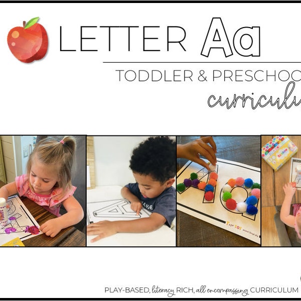 Toddler Lesson Plan - Etsy