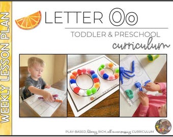 Toddler School Curriculum Bundle 26 Weeks A to Z Letter of the Week Tot ...