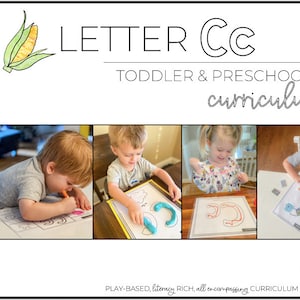 Letter C Toddler & Preschool Curriculum Tot School Weekly Lesson Plan ...