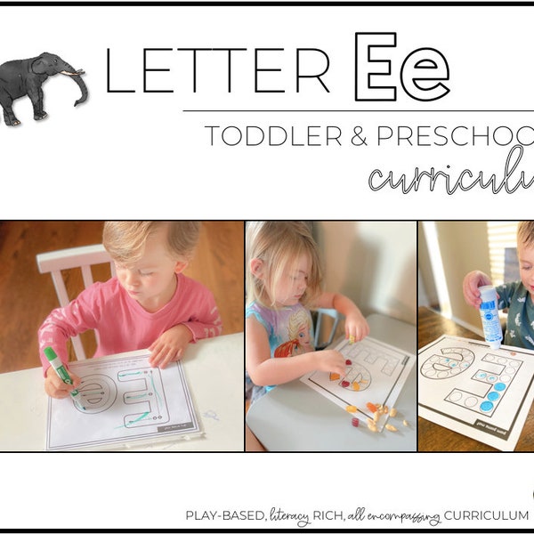 2 Year Old Lesson Plan - Etsy