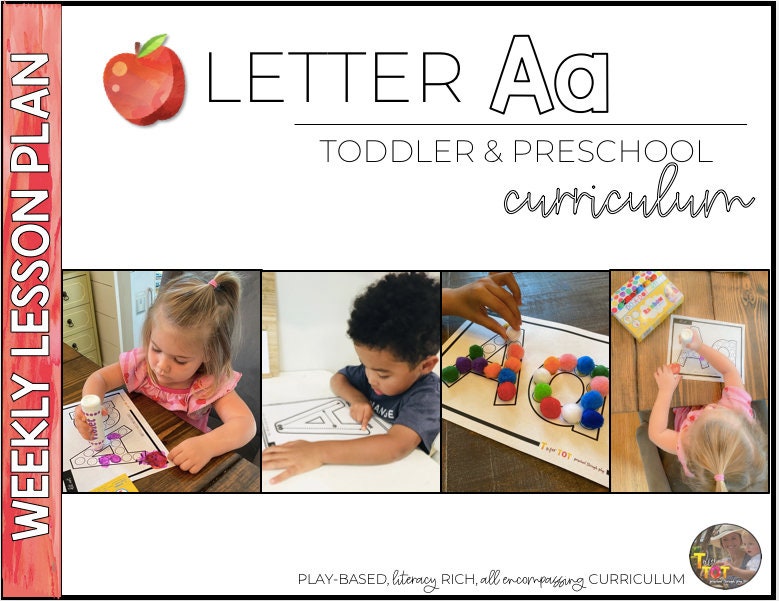 Toddler & Preschool Curriculum Alphabet Letters A-Z BUNDLE - Etsy