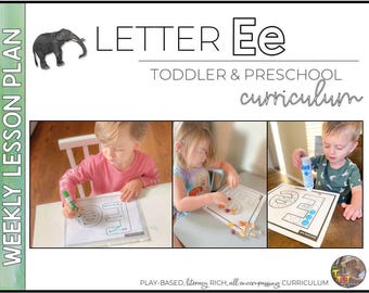 Toddler School Curriculum Bundle 26 Weeks A to Z Letter of the Week Tot ...