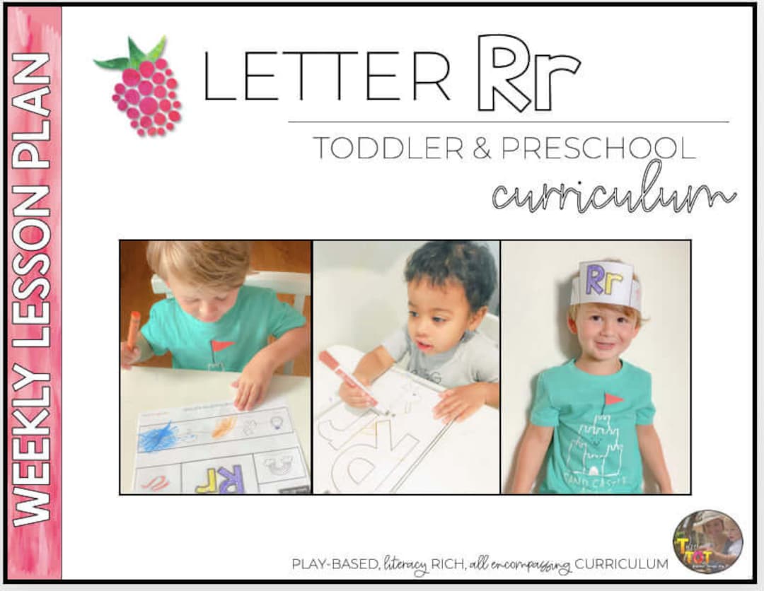 Toddler & Preschool Letter Rr Curriculum - Etsy