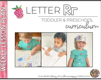 Toddler School Curriculum Bundle 26 Weeks A to Z Letter of the Week Tot ...