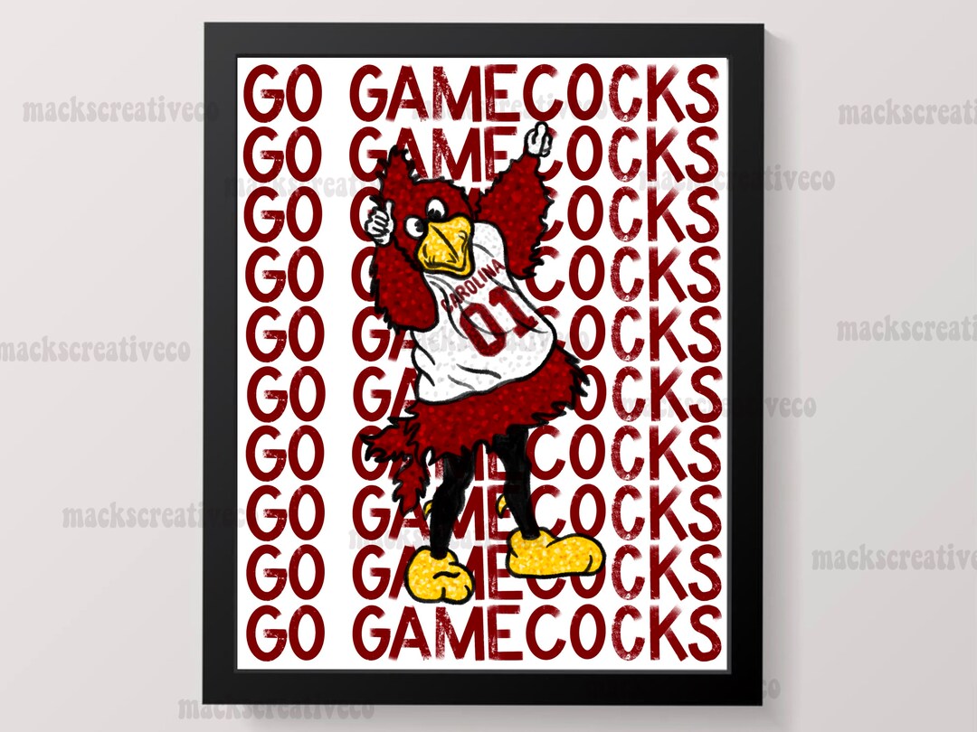 University of South Carolina Fun USC Art Print South Carolina Art ...