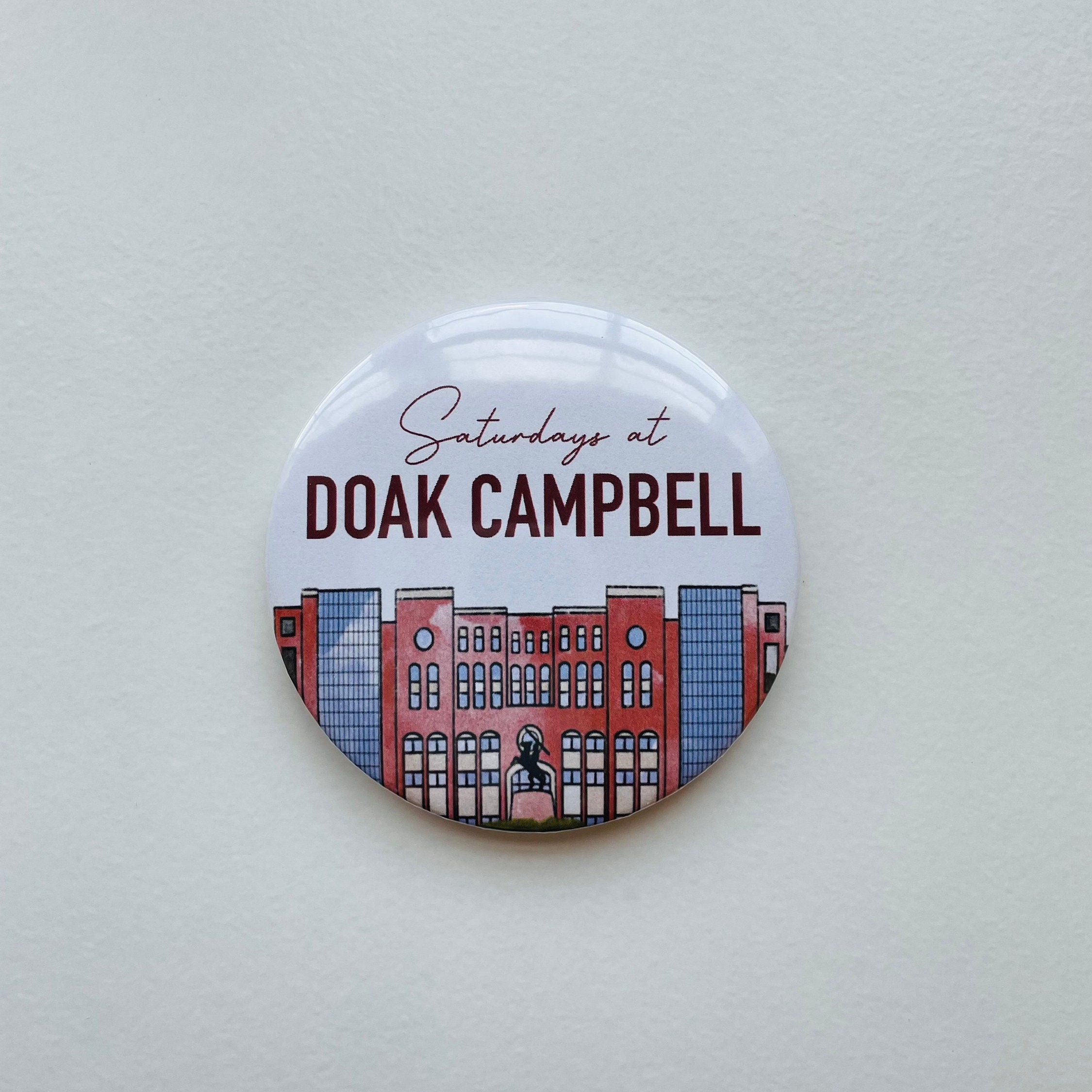 Florida State Game Day Button Game Day Pin Scalp'em Button College ...