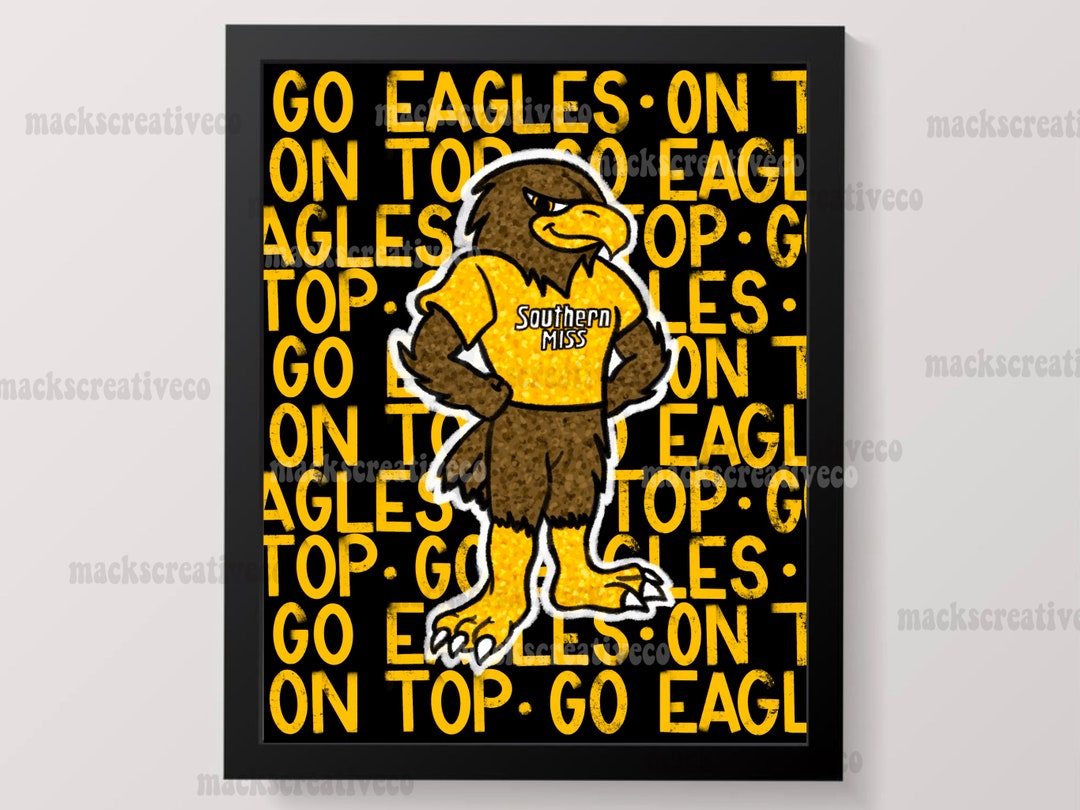 University of Southern Miss Fun Southern Miss Art Southern Miss Mascot ...
