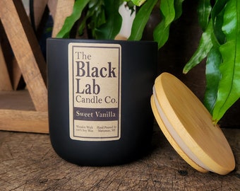 Black Lab Candle - Etsy