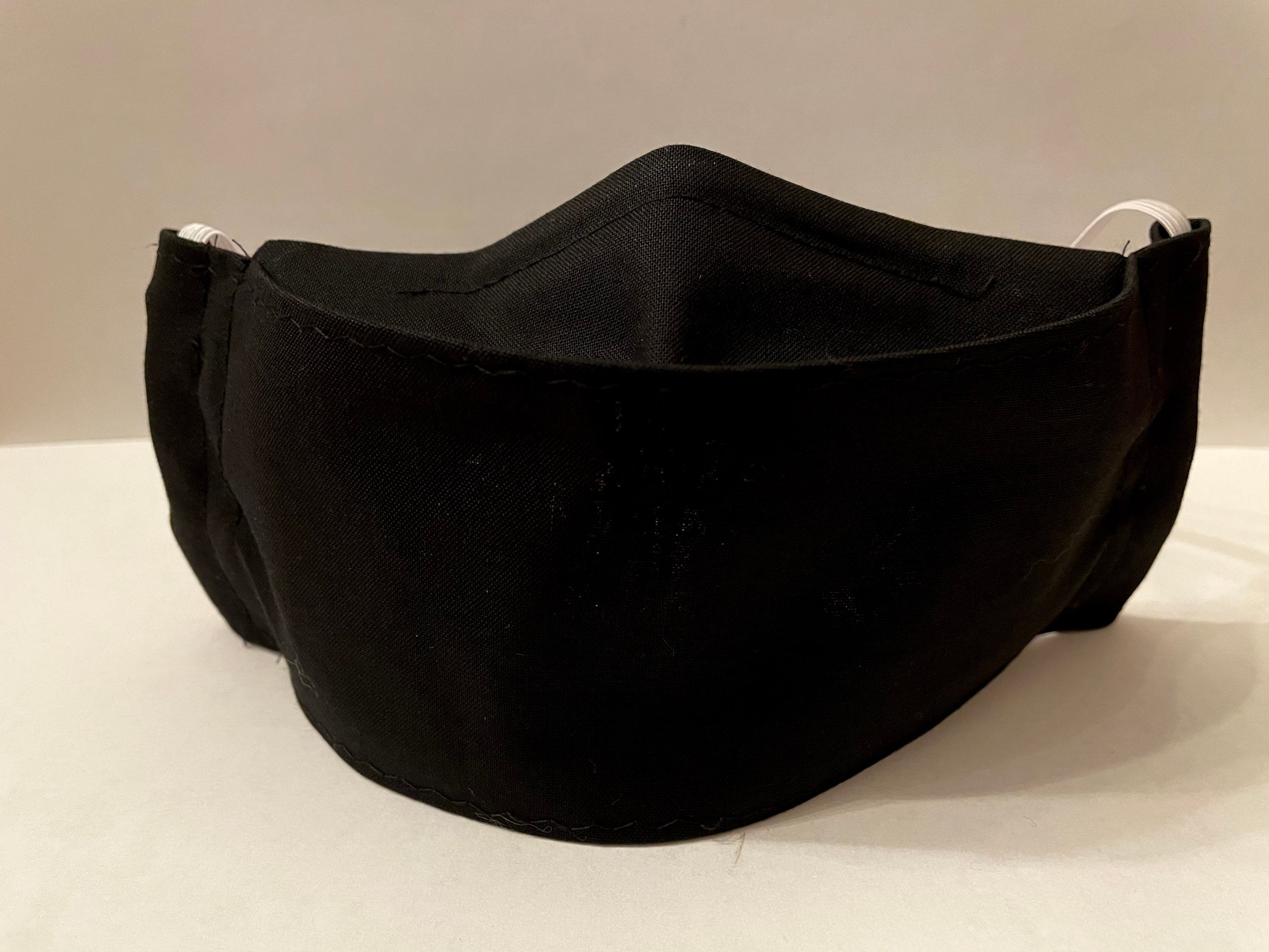 Concert Black 3D Mask Singers Mask Teachers Mask Adjustable Face Mask ...