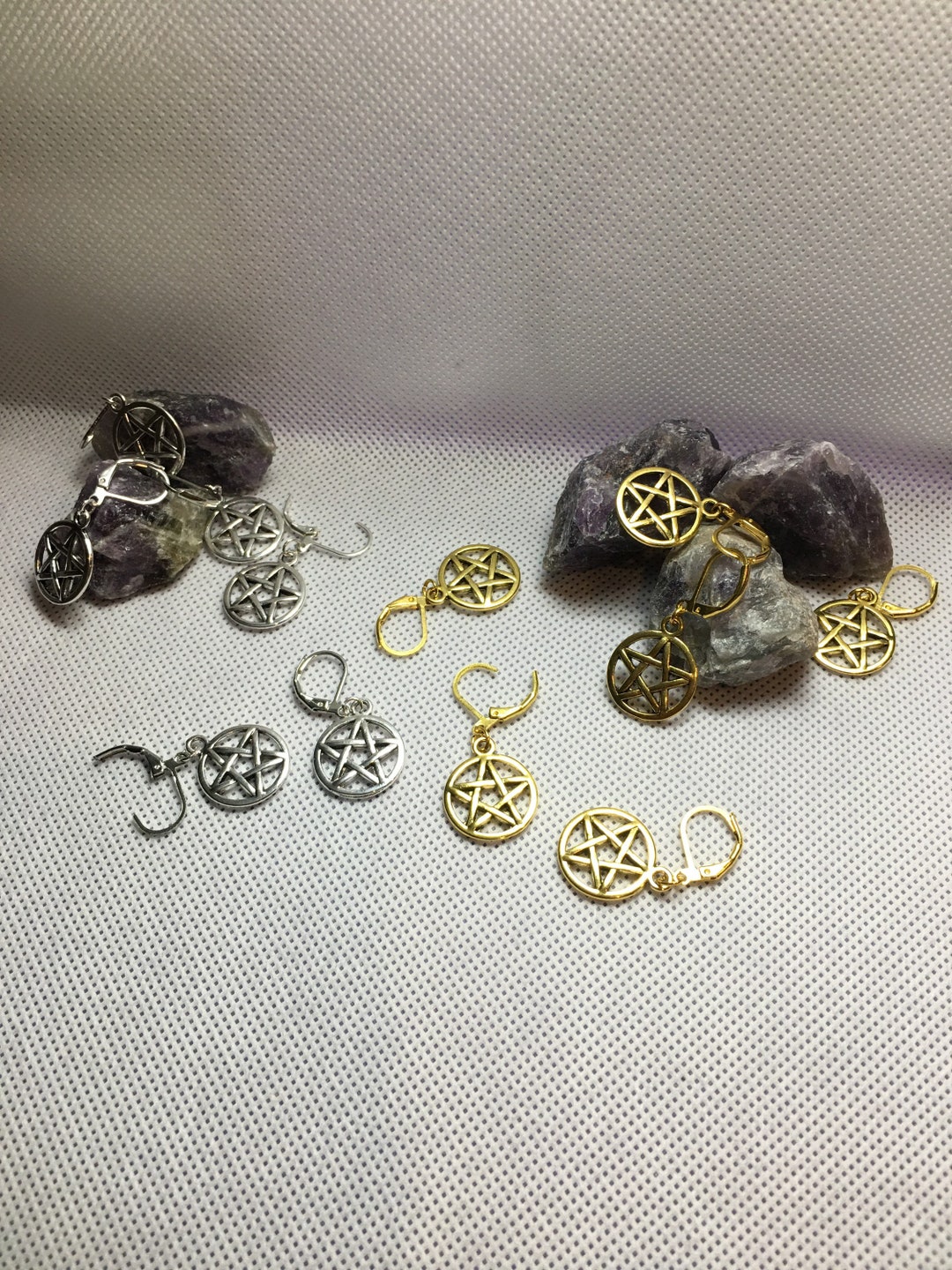 Pentacle Stitch Marker Crochet Knit Notions Wicca Witchy Pagan - Etsy