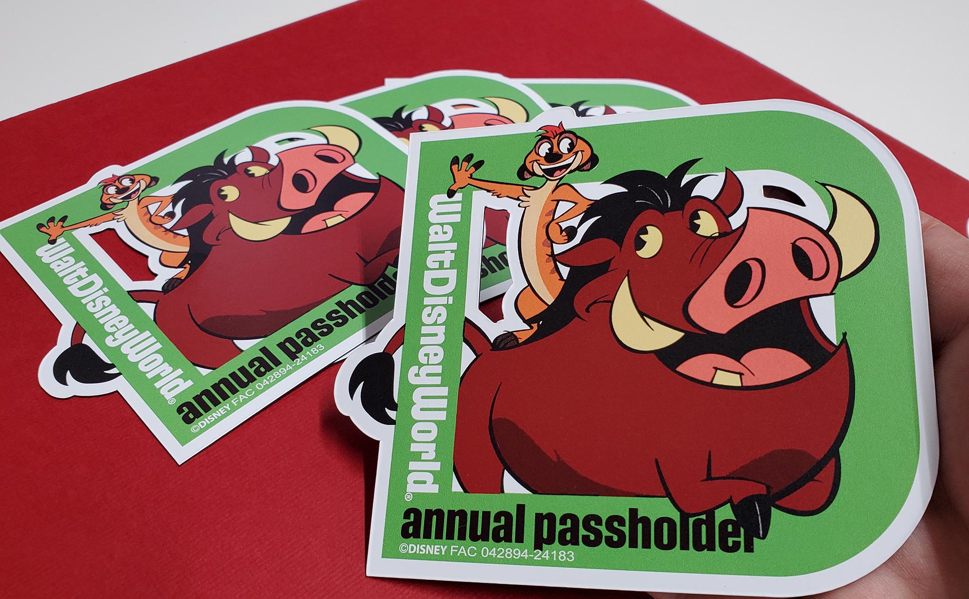 Disney's New 2024 Lion King Timon Pumbaa Car Magnet Annual Passholder ...
