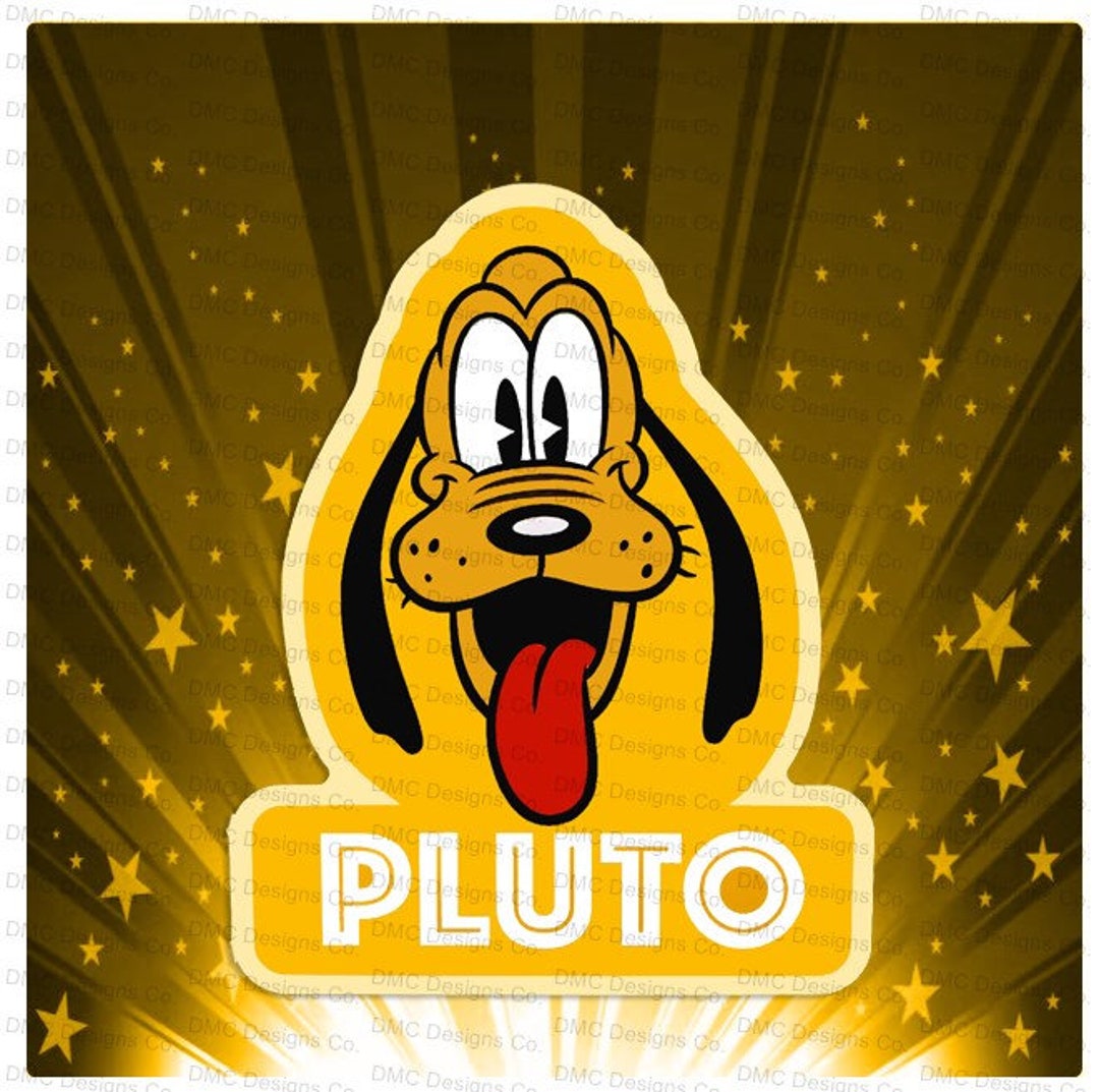 New! Disney's Pluto Magnet for Your Car or Fridge, Its a Magnet, Put It ...