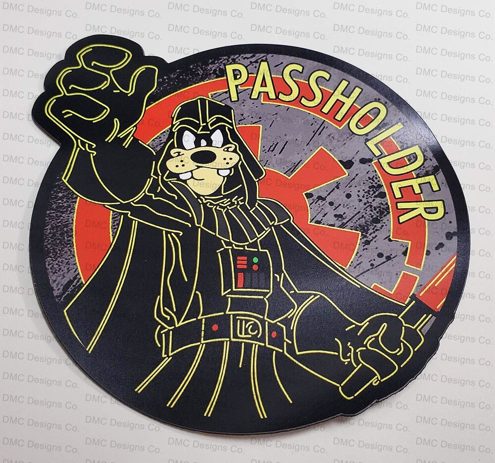 Disney Passholder Goofy Vader Sith Lord Star Wars AP Magnet - Etsy