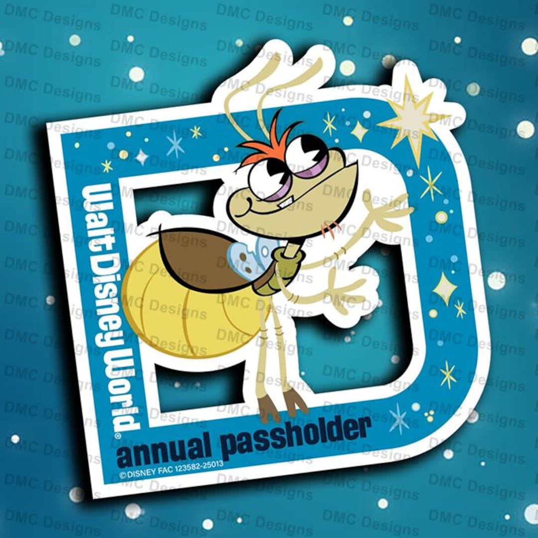 Disney's New Ray the Firefly Passholder Car Magnet or Sticker 2025 ...