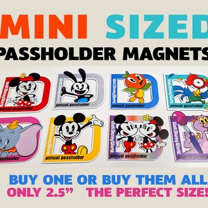 Limited Time! Mini 2.5" Passholder Magnets. Identical to the Large Ones ...
