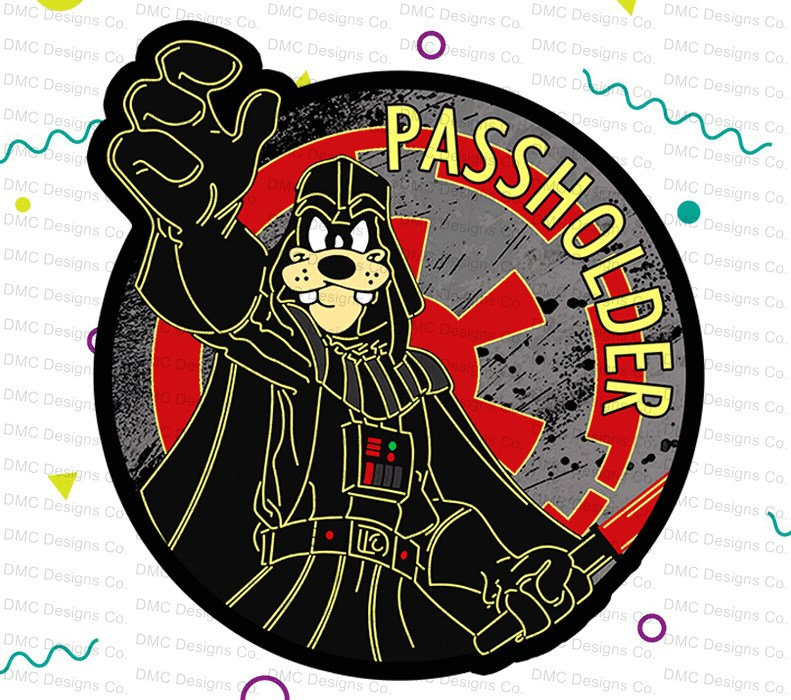 Disney Passholder Goofy Vader Sith Lord Star Wars AP Magnet - Etsy
