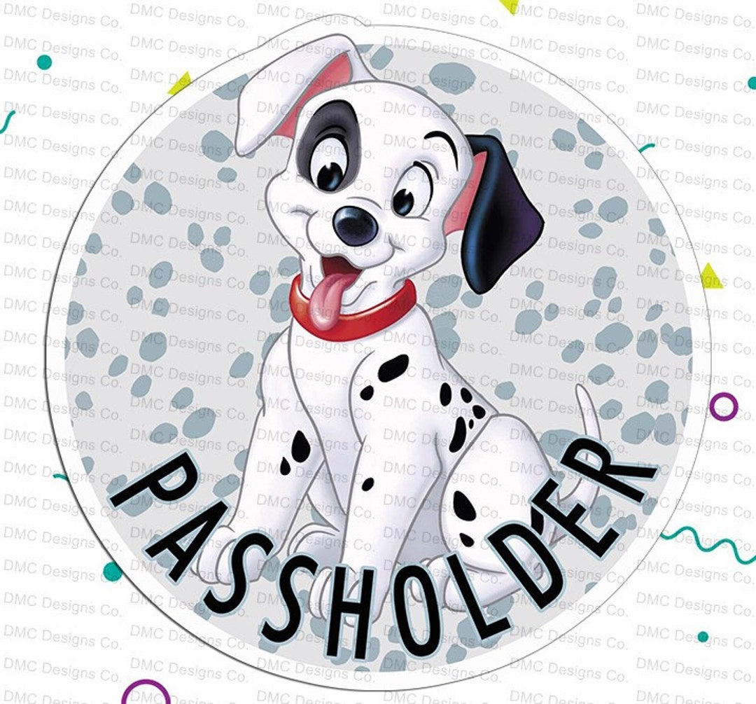 Disney World AP Magnet Featuring Patch From 101 Dalmatians Passholder ...
