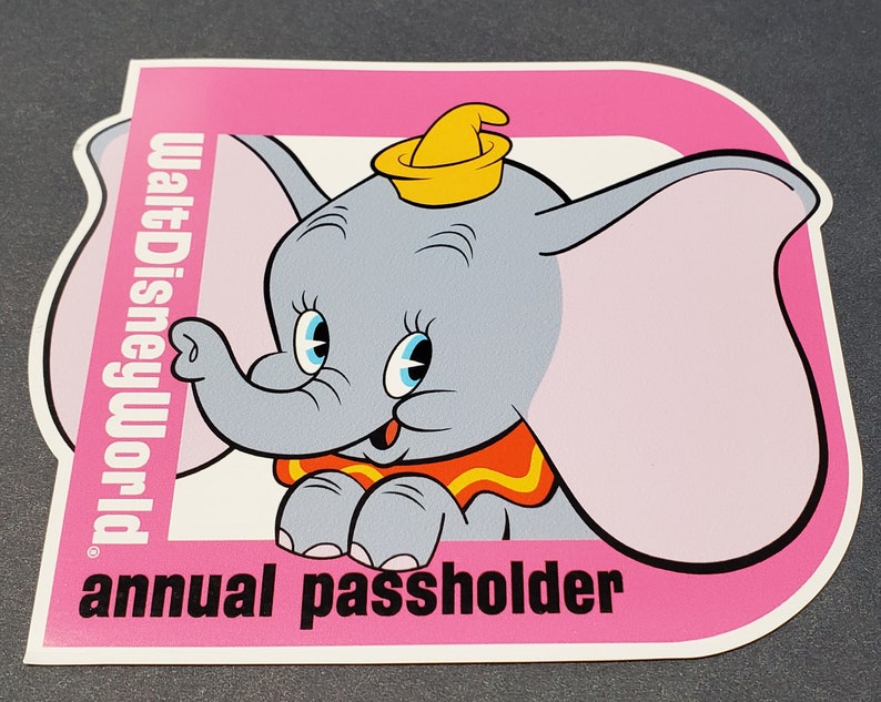 NEW 2023 Walt Disney World Annual Passholder Dumbo Magnet - Etsy