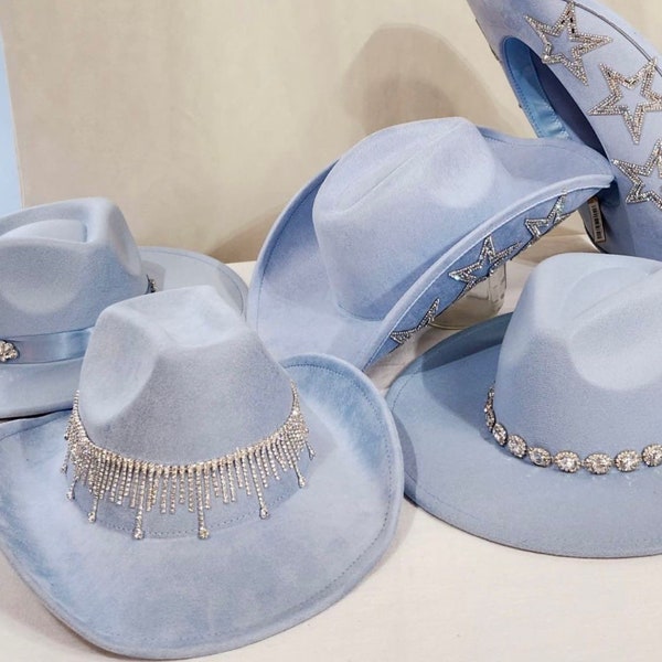 Rhinestone Cowboy Hat - Etsy