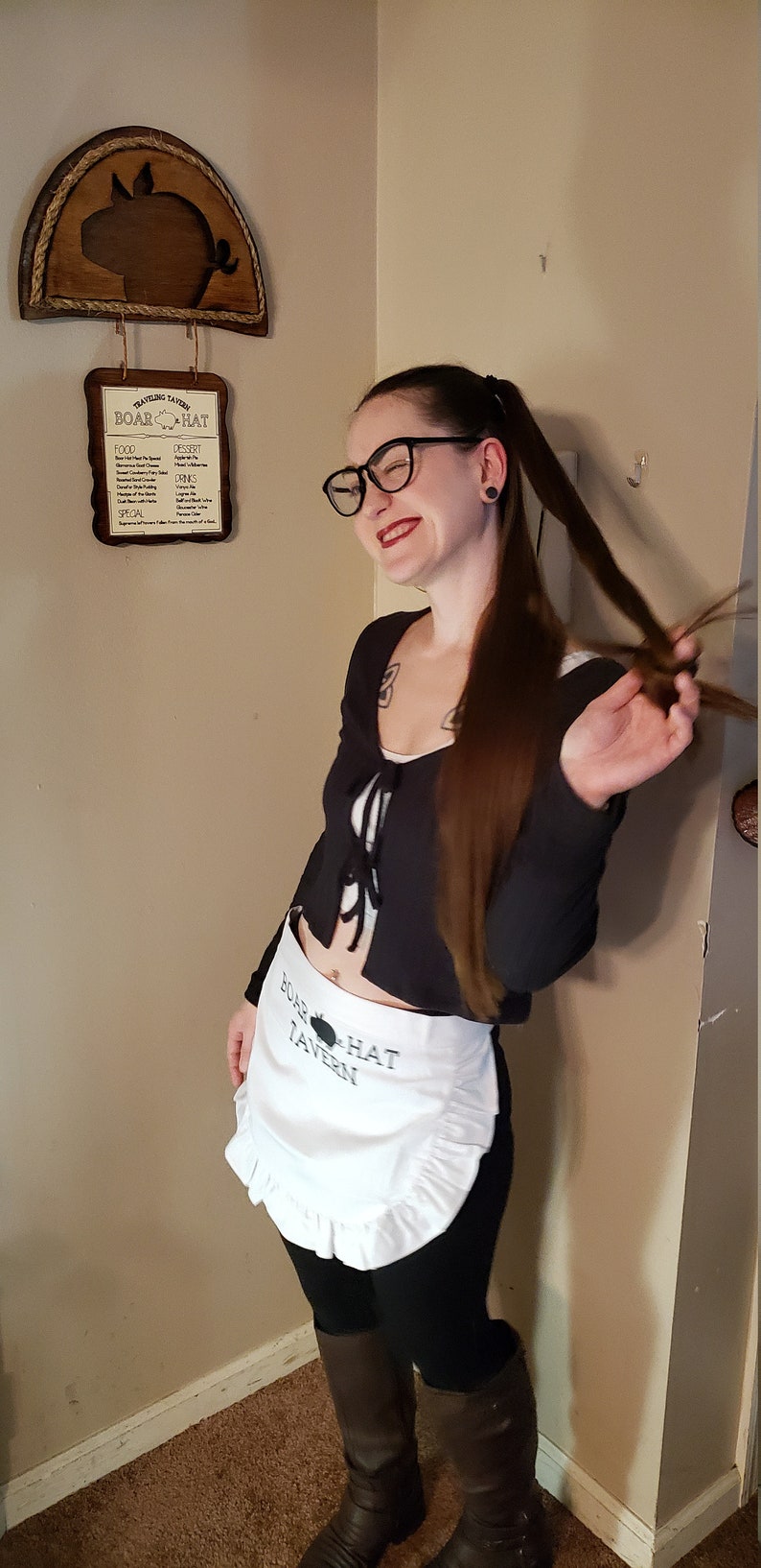 Boar Hat Tavern Menu Pub Menu 7DS Meliodas Hawk 7 Deadly Sins - Etsy