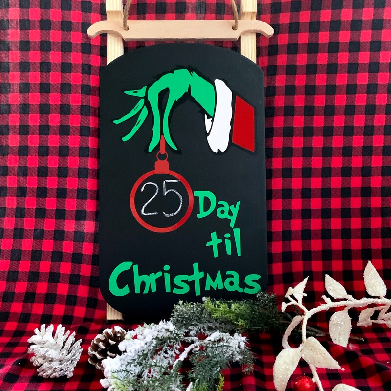 Grinch Countdown - Etsy