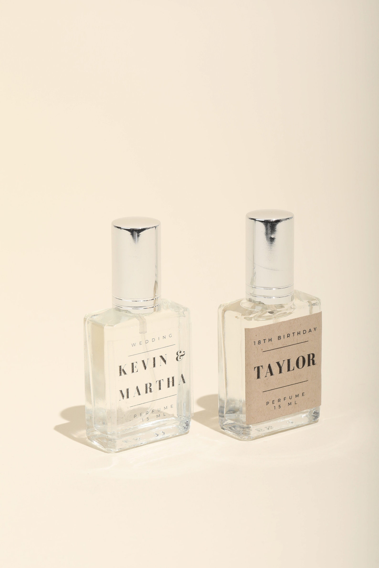 Personalized Perfume Bottle - Wedding & Bridesmaid Gift (15 ML) - Etsy