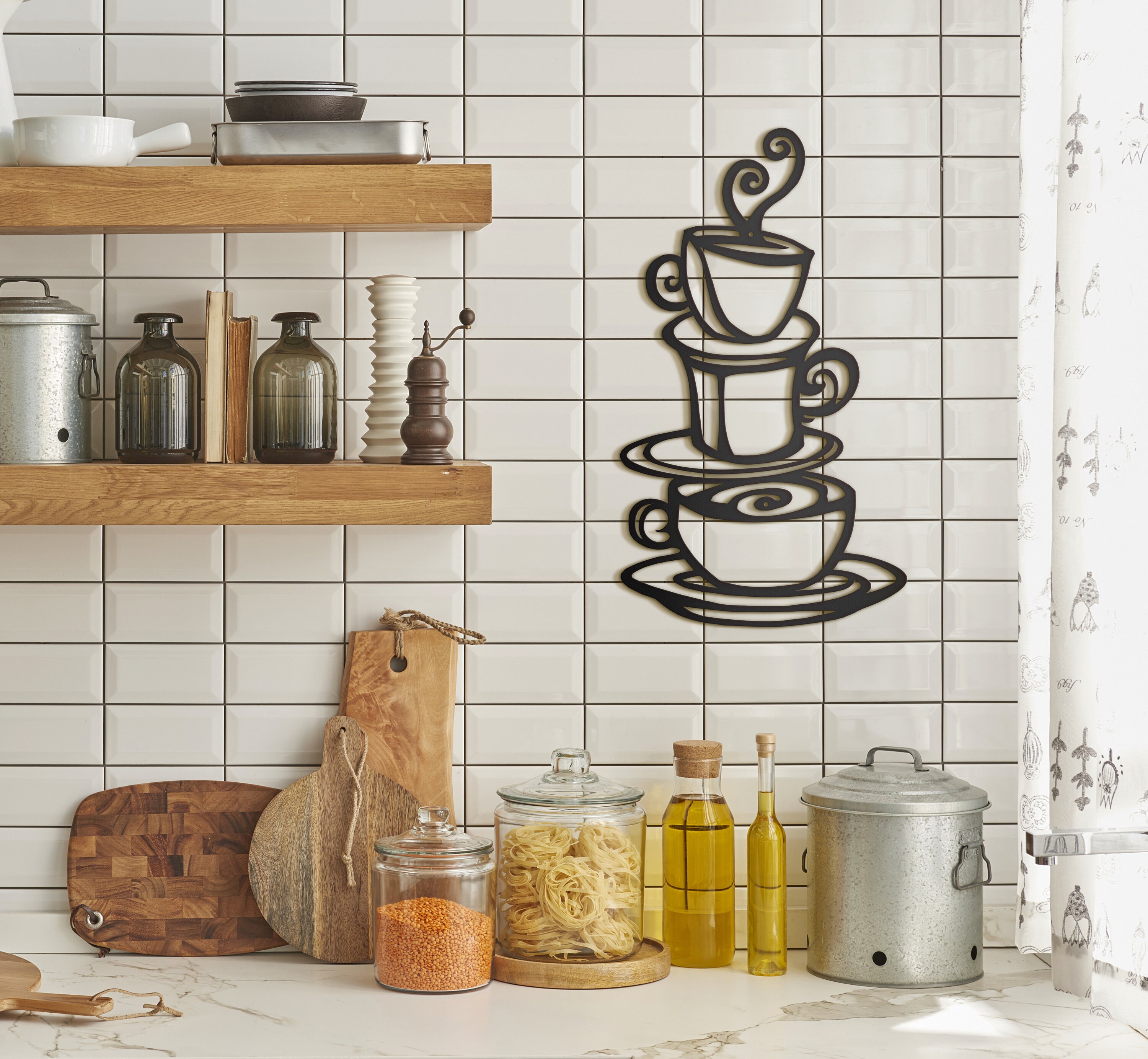 Vivegate Coffee Decorations for Kitchen 15x9 - Etsy