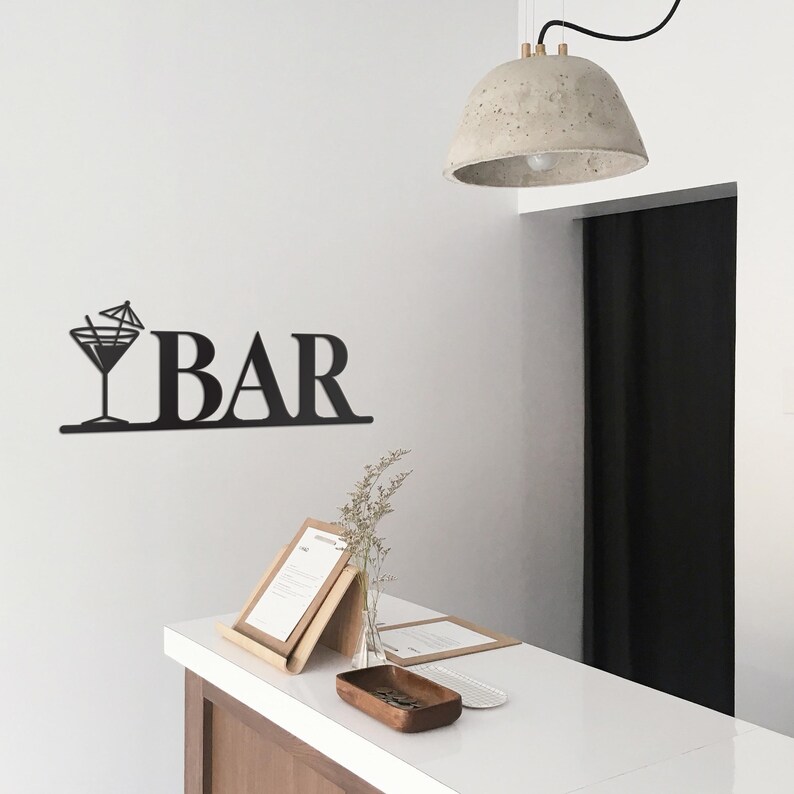 Vivegate Home Bar Signs Metal Bar Wall Decor - Etsy