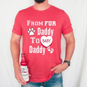 From Fur Daddy to Baby Daddy Shirt Gift for Expecting Dad - Etsy
