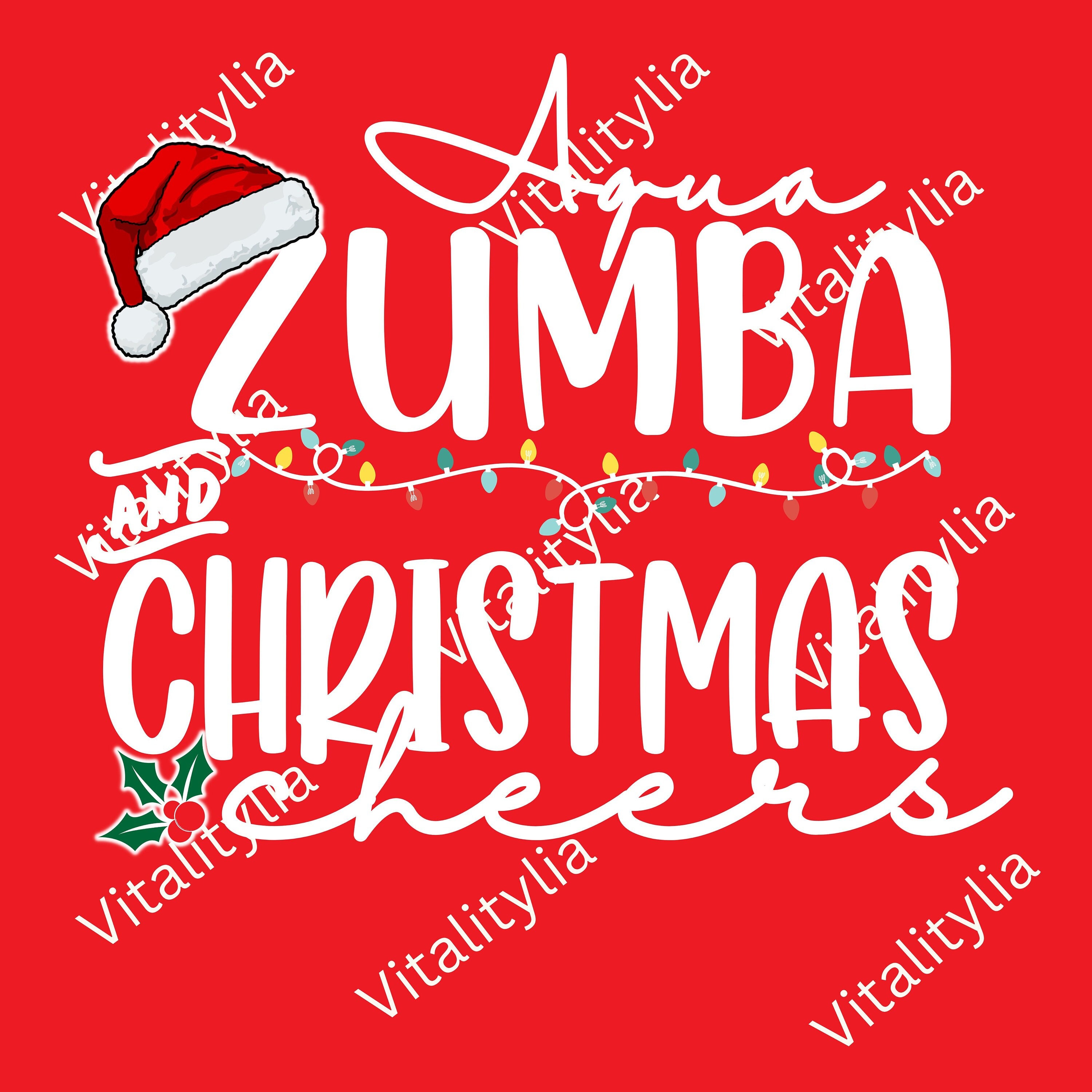 Aqua Zumba and Christmas Cheers SVG - Etsy