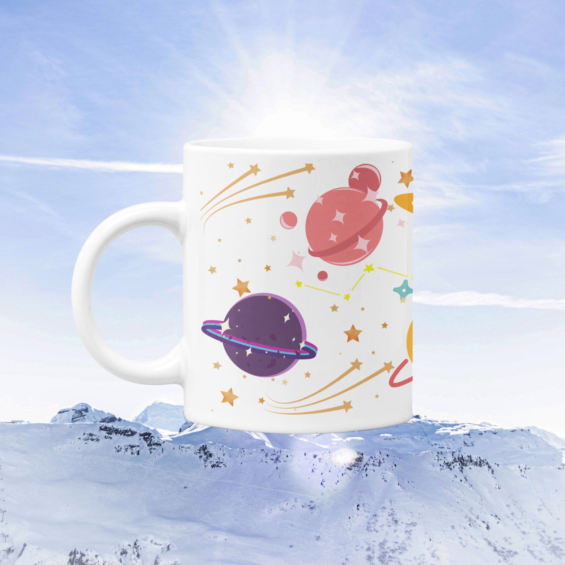 Galaxy Space Mug Nasa Inspired Mug Outer Space Mug | Etsy