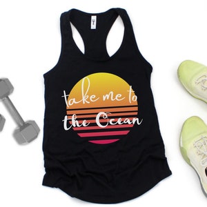 Ocean Tank, Beach Tank Top, Sunset Tank, Sunset Nature Tank Top ...