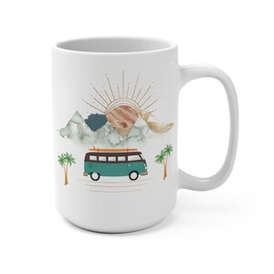 Personalized Van Life Mug, Custom Camping Mug, Campfire Coffee Mug, RV ...