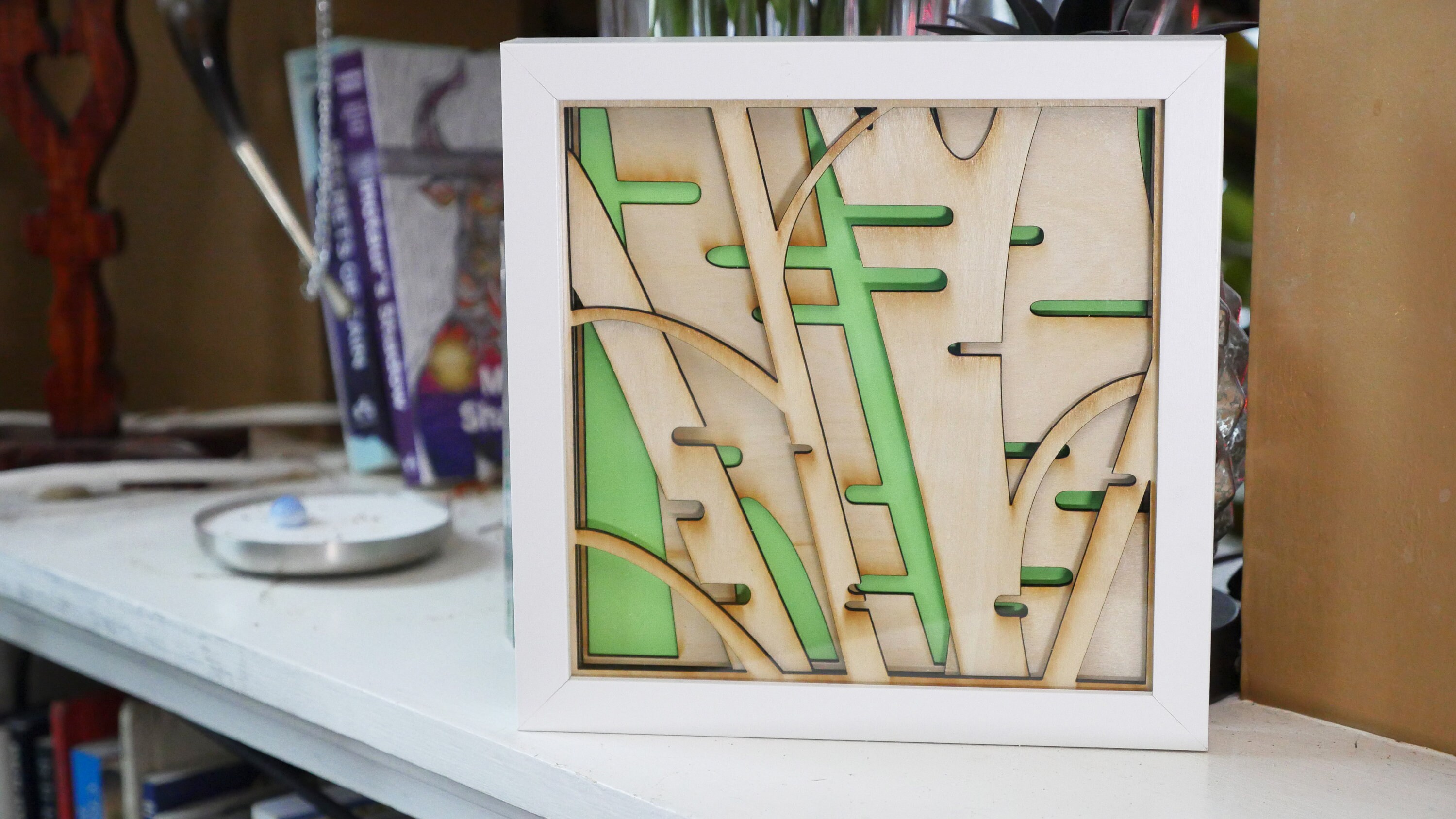 Birch Tree Forest Layered Wall Art - Etsy