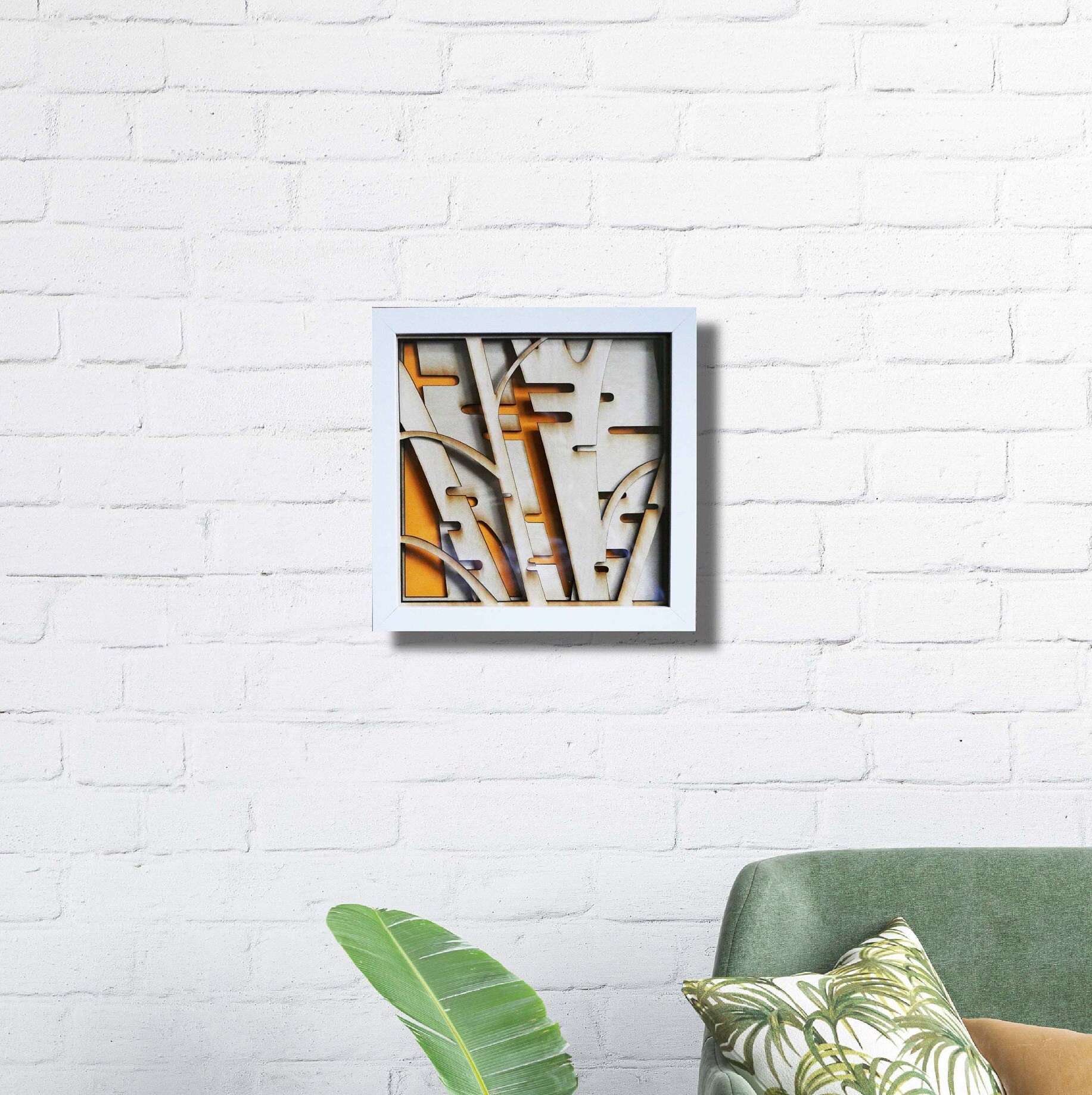 Birch Tree Forest Layered Wall Art | Etsy