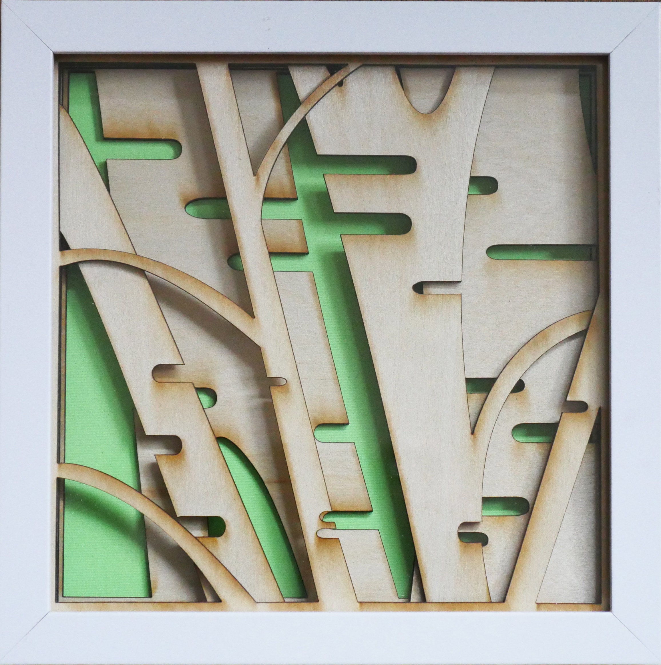 Birch Tree Forest Layered Wall Art - Etsy