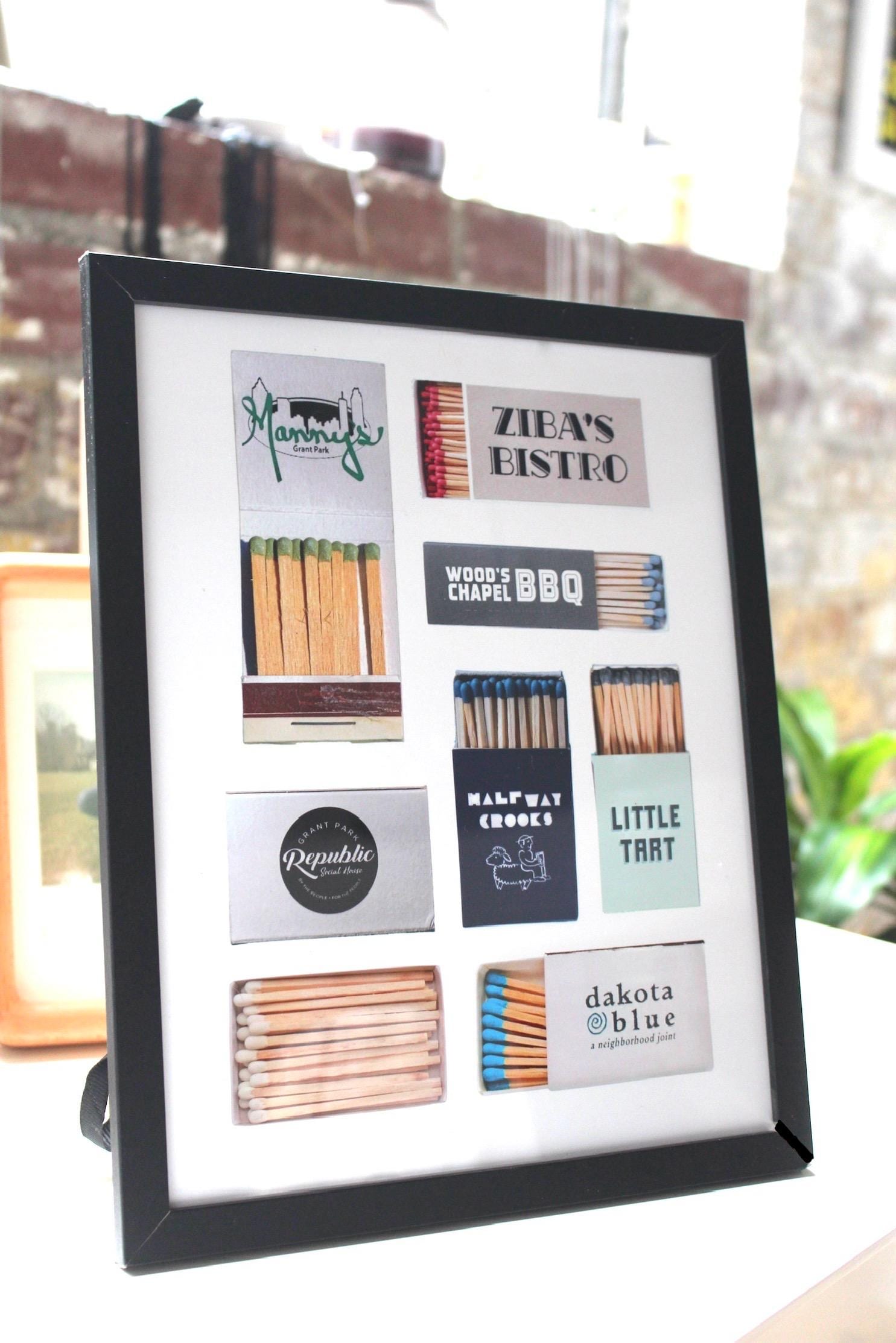 Grant Park Matchbook Collage Print - Art Featuring Iconic Atlanta Spots ...