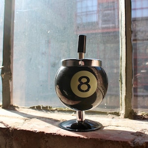 Magic 8 Ball Standing Ashtray - Funky Functional Decor - Etsy