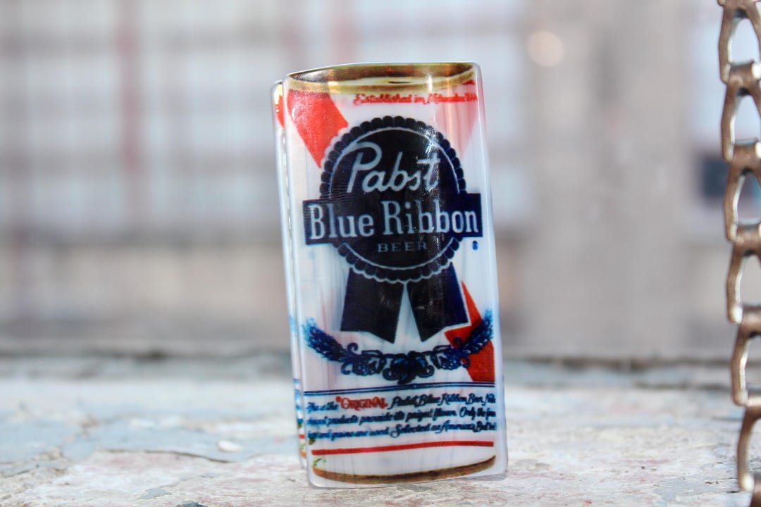 PBR Beer Can Inspired Acrylic Claw Clip Hair Clip Bold and Fun ...